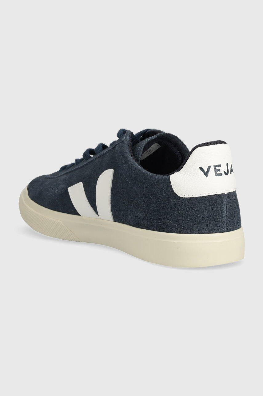 Veja suede sneakers Campo navy blue color CP0303149 at PRM US