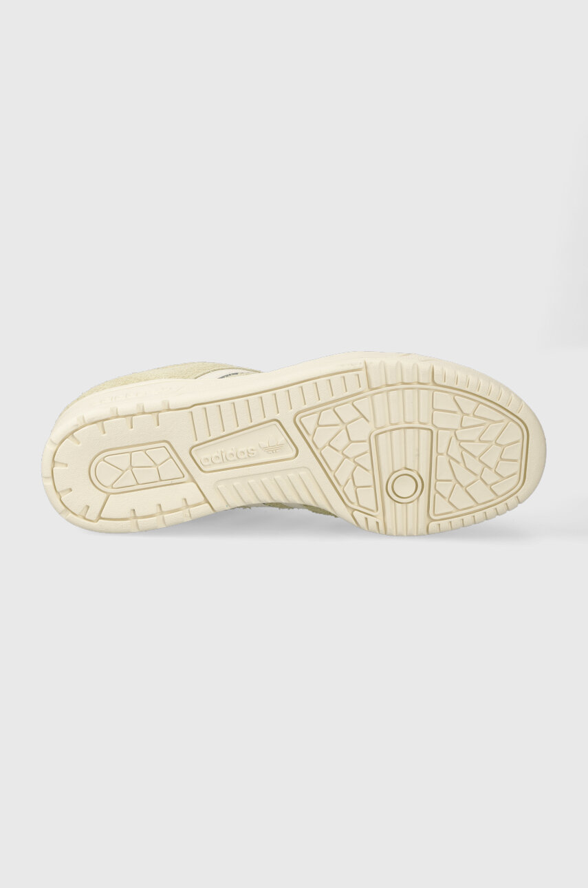 adidas Originals sneakers din piele Rivalry 86 Low culoarea bej, IE4877 ...