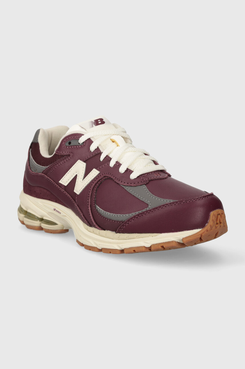 New Balance sneakersy skórzane 2002r kolor bordowy M2002RVH | Answear.com