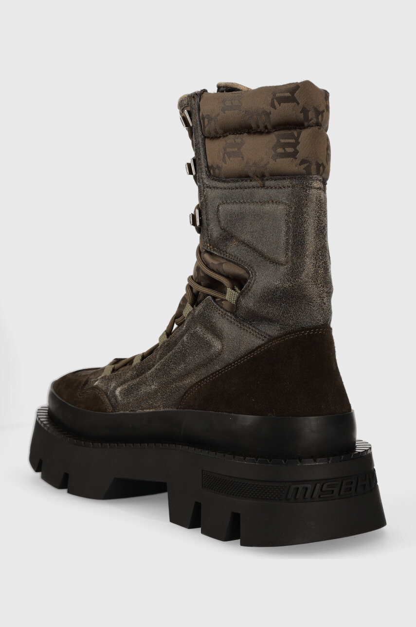 MISBHV buty The Ibiza Boot męskie kolor brązowy 231BM109 w PRM