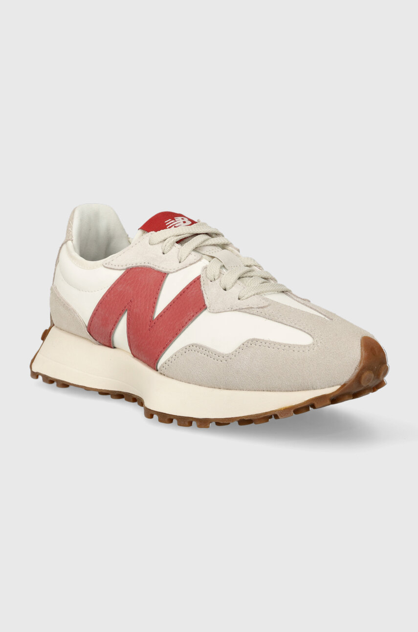 New Balance suede sneakers U327LV white color at PRM US