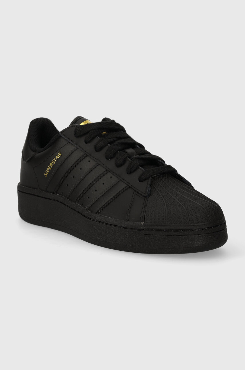 Шкіряні кросівки adidas Originals SUPERSTAR XLG колір чорний | купити ...