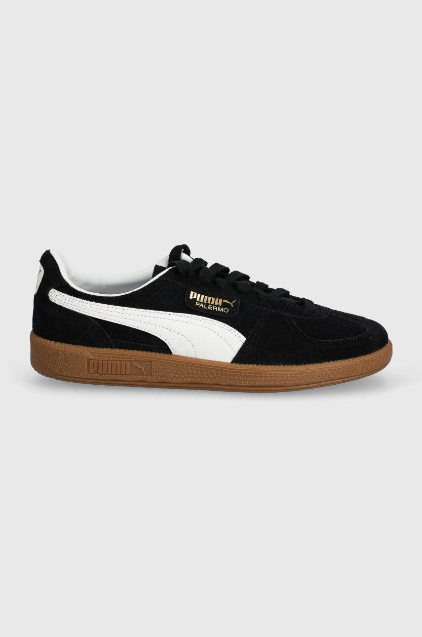 Puma suede sneakers Palermo Cobalt Glaze black color 396463 | buy on PRM