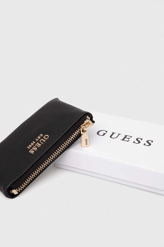 Гаманець Guess жіночий колір чорний | ANSWEAR.ua