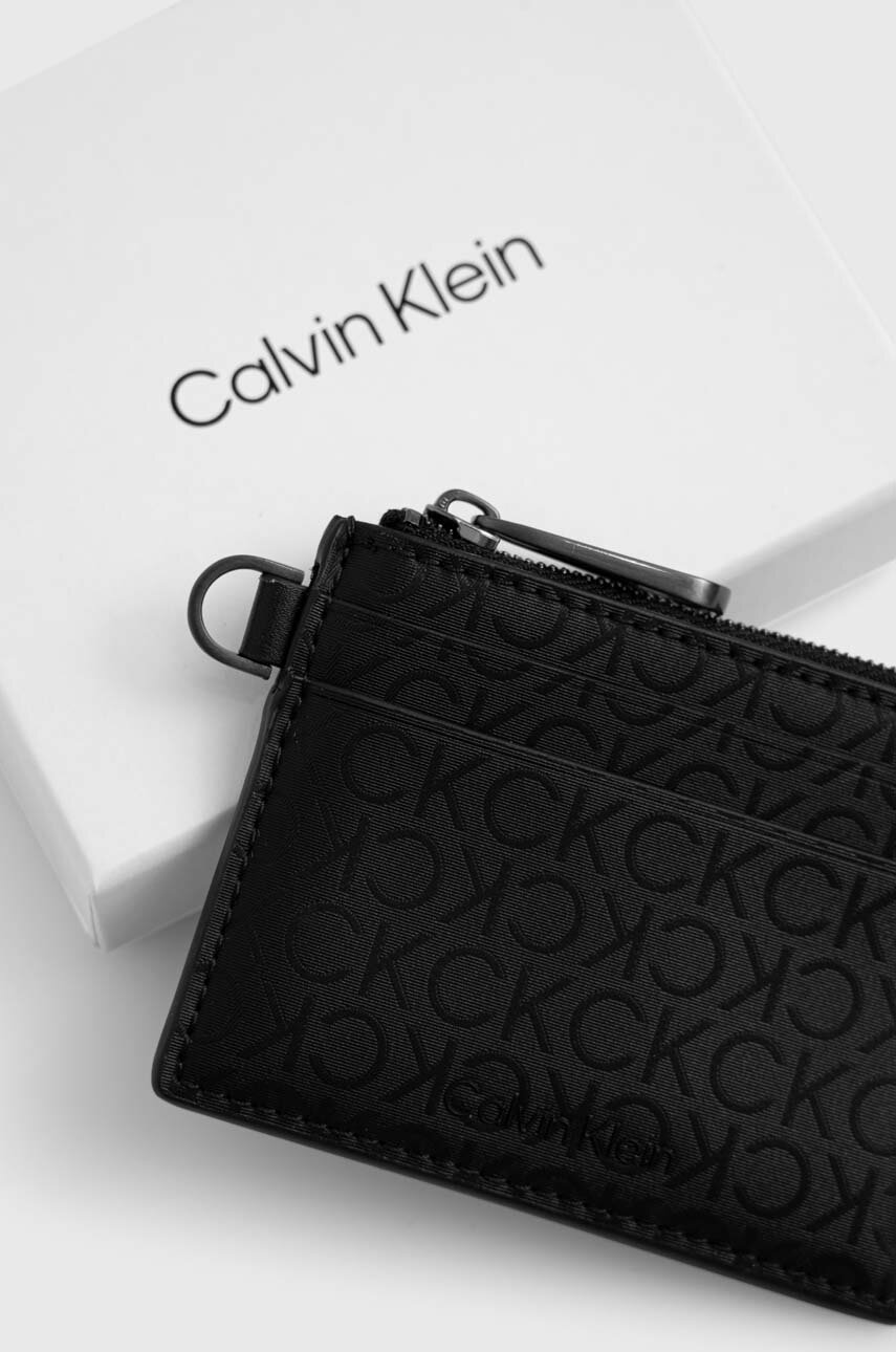 Кошелек Calvin Klein мужской цвет чёрный | ANSWEAR.ua