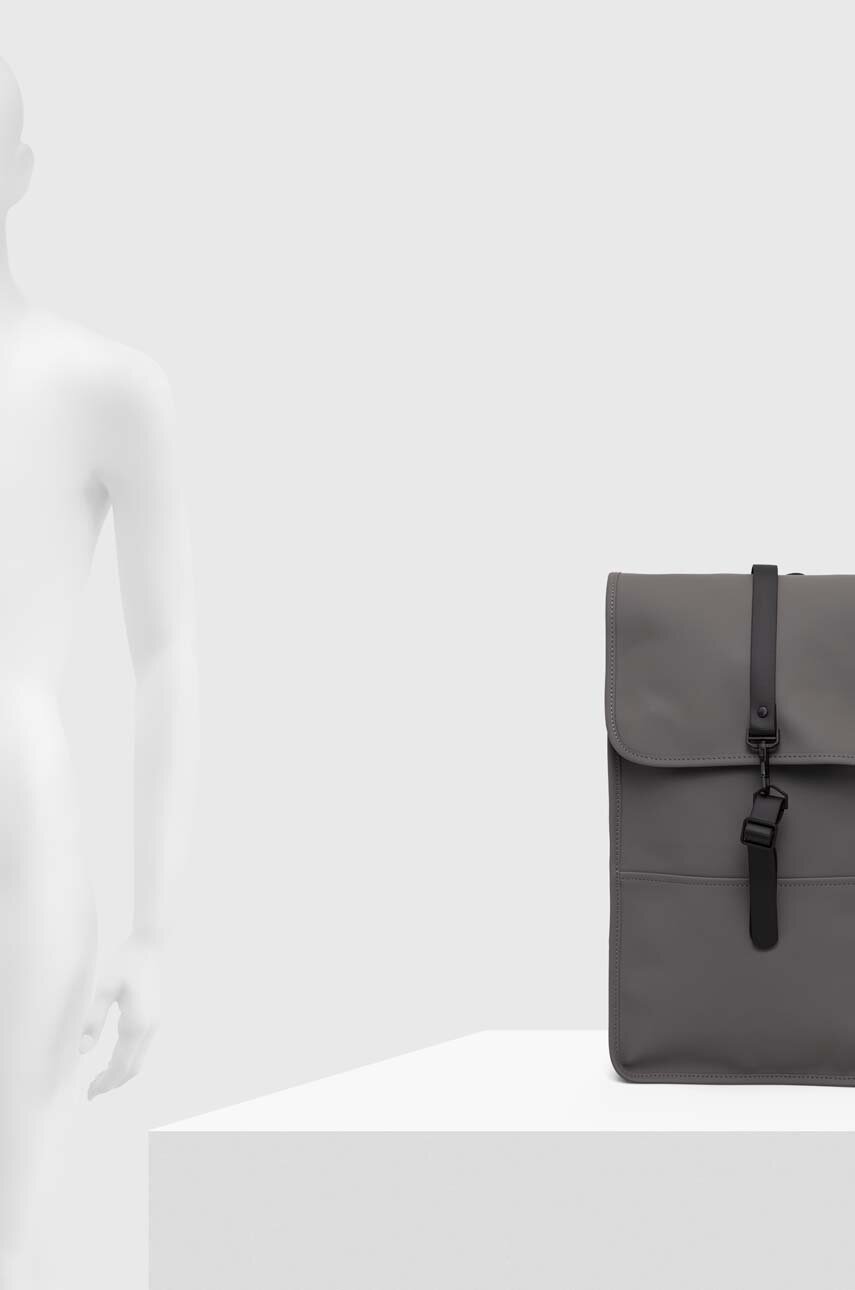Rains plecak 13000 Backpacks kolor szary duży gładki | Answear.com