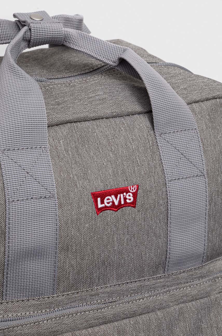 Рюкзак Levi's колір сірий великий однотонний | ANSWEAR.ua