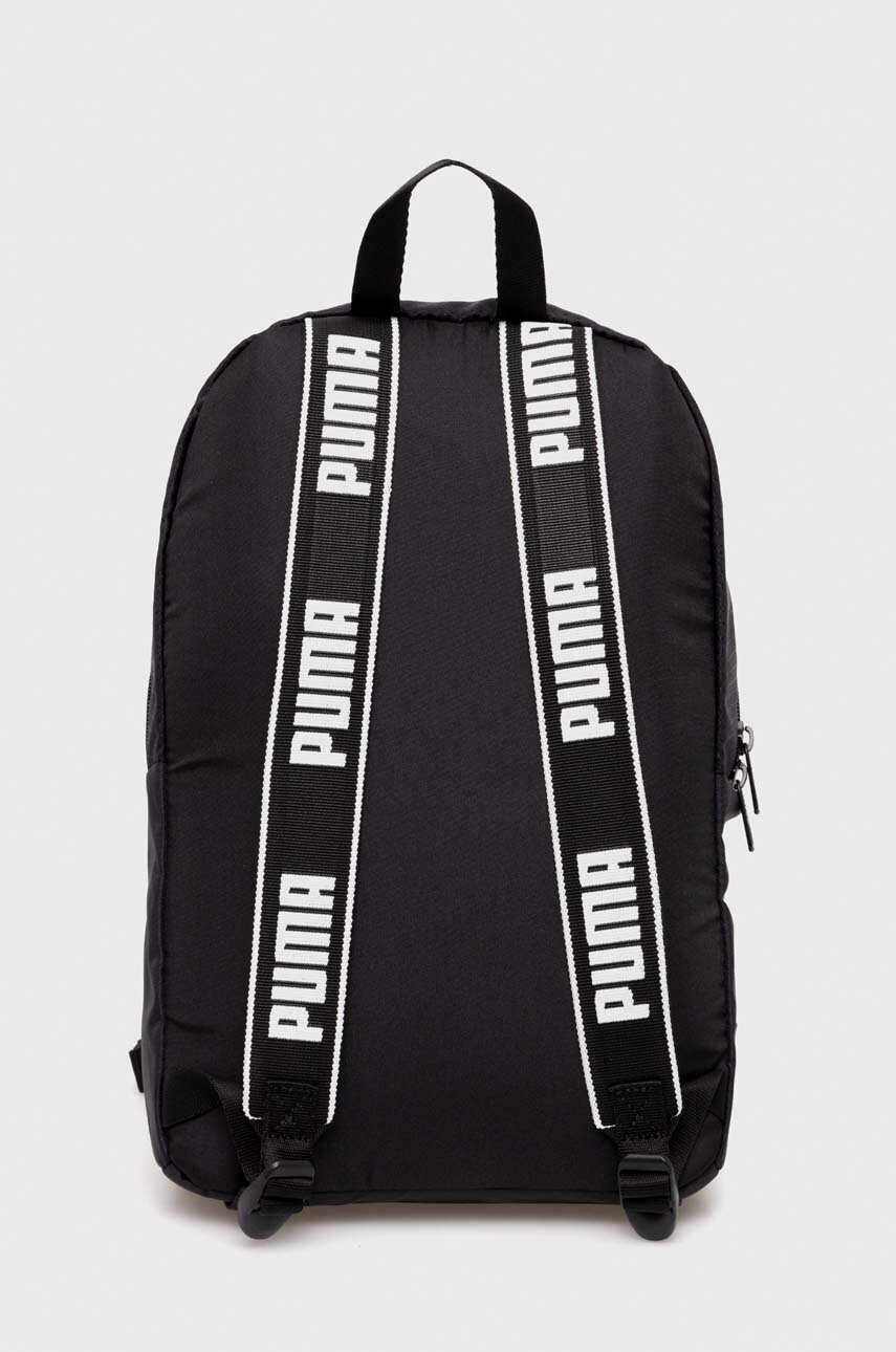 Puma rucsac culoarea negru, mic, neted | ANSWEAR.ro