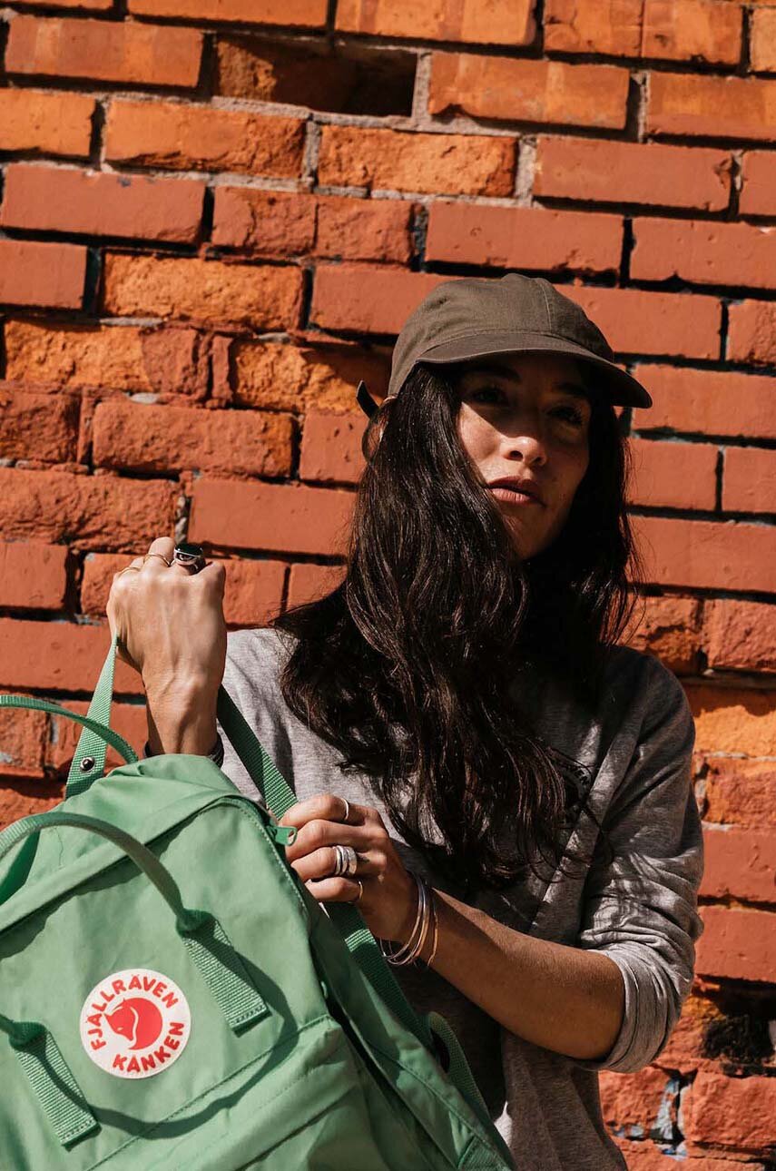 Fjallraven backpack Kanken green color F23510.663 at PRM US