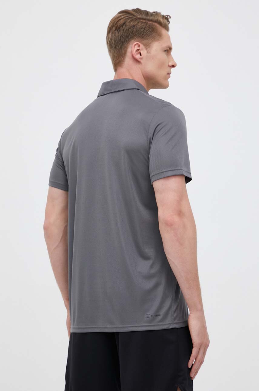 Polo προπόνησης adidas Performance Train Essentials χρώμα: γκρι ...