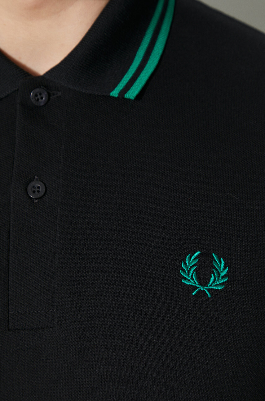 Fred Perry cotton polo shirt black color M12.T27 | buy on PRM