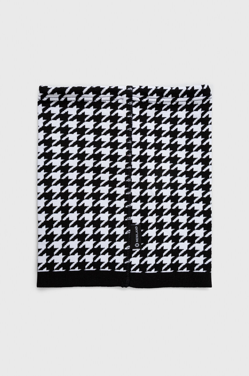 Newland komin Marthe damski kolor czarny wzorzysty | Answear.com