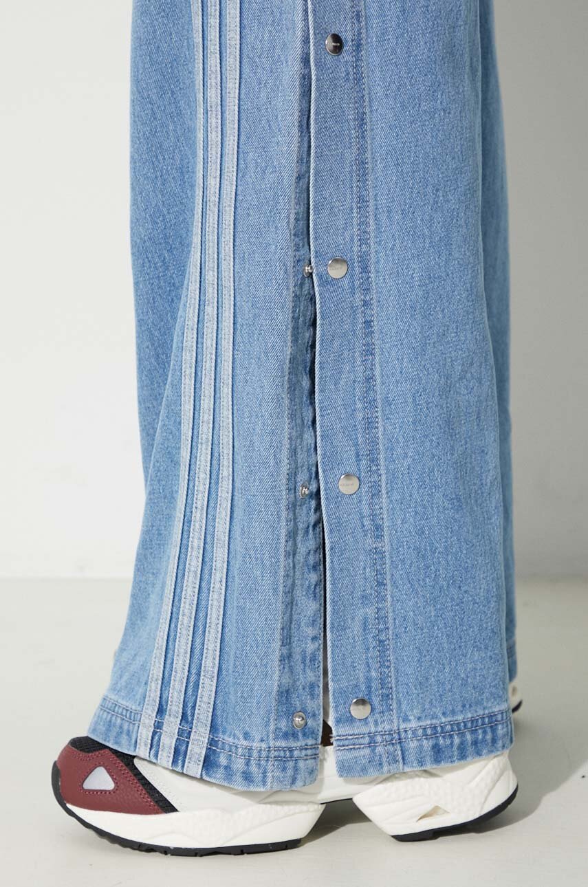 adidas Originals cotton jeans Denim Pant blue color IS5249 | buy on PRM