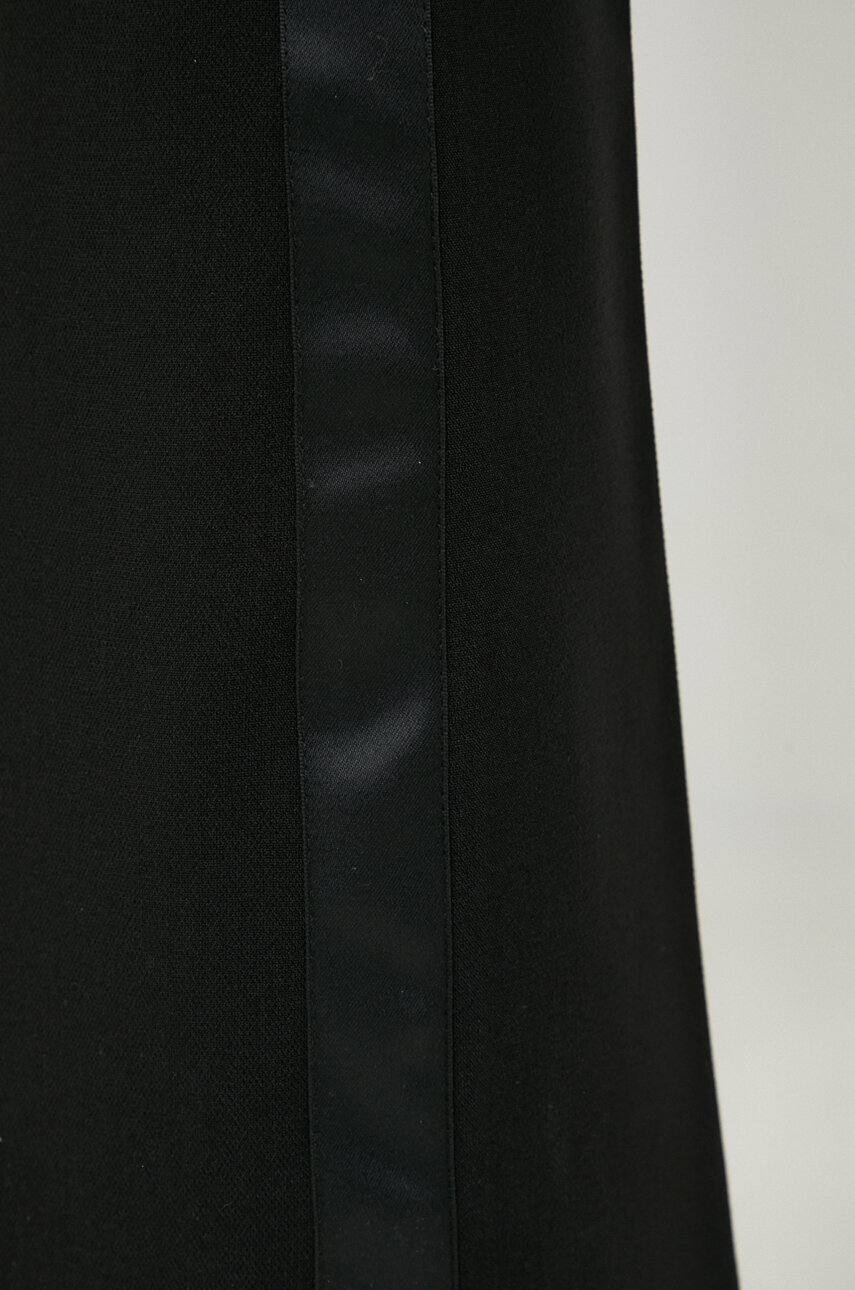 Morgan spodnie PSMOK.F damskie kolor czarny dzwony high waist | Answear.com