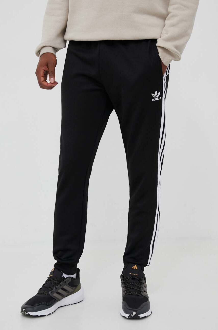 Tepláky adidas Originals Adicolor Classics SST Track Pants čierna farba ...