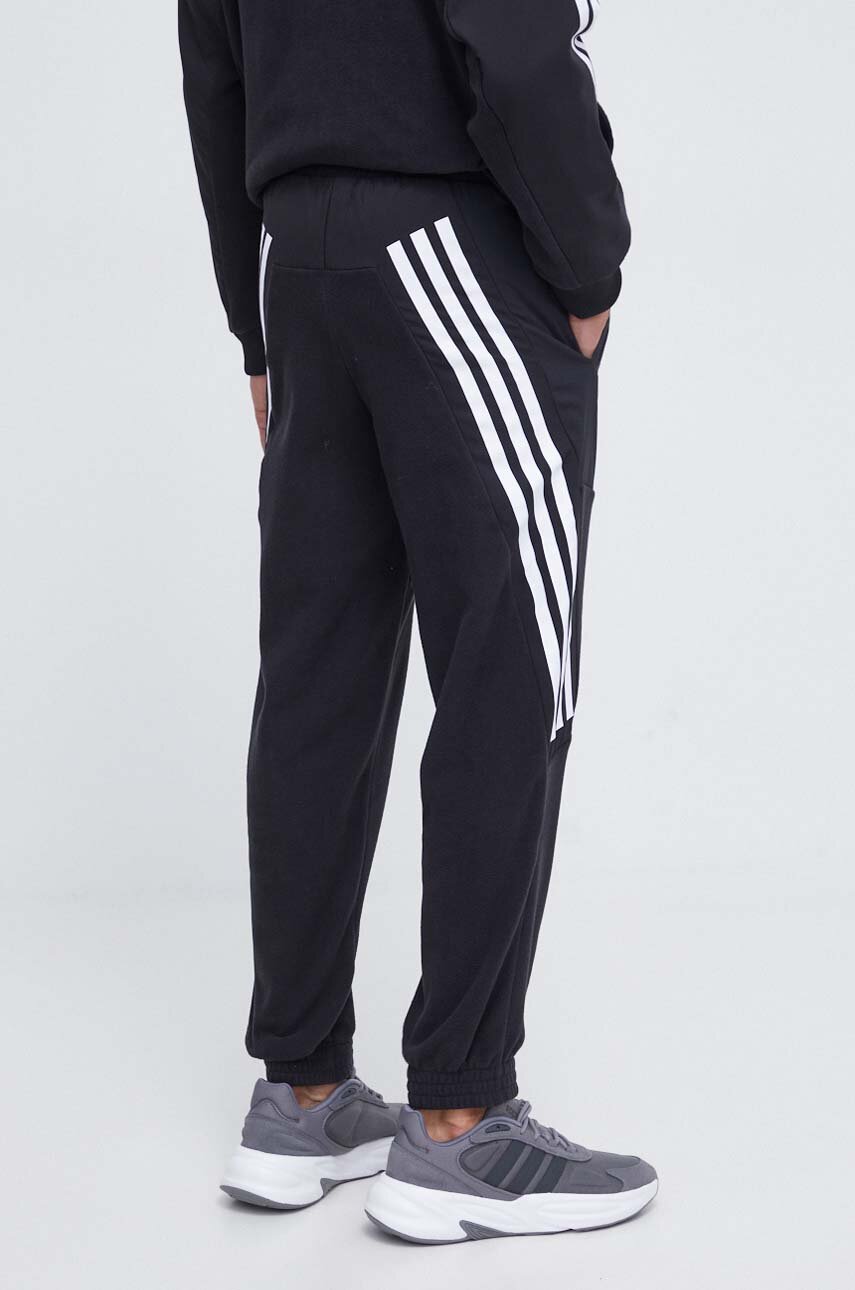 Спортивні штани adidas колір чорний з принтом | ANSWEAR.ua