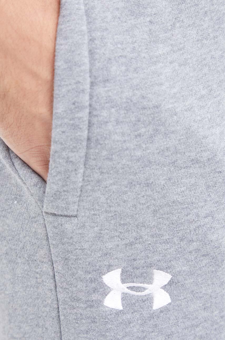 Under Armour spodnie dresowe kolor szary gładkie 1379774 | Answear.com