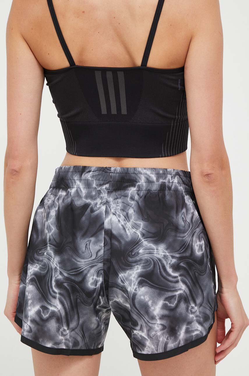 adidas Performance szorty do biegania Marathon 20 kolor szary wzorzyste ...