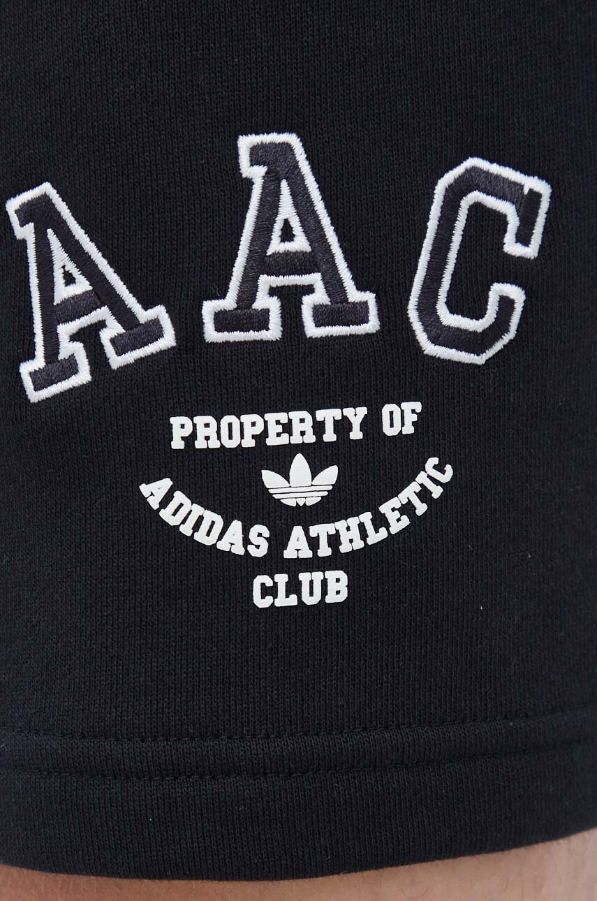 adidas Originals pamut rövidnadrág fekete | ANSWEAR.hu