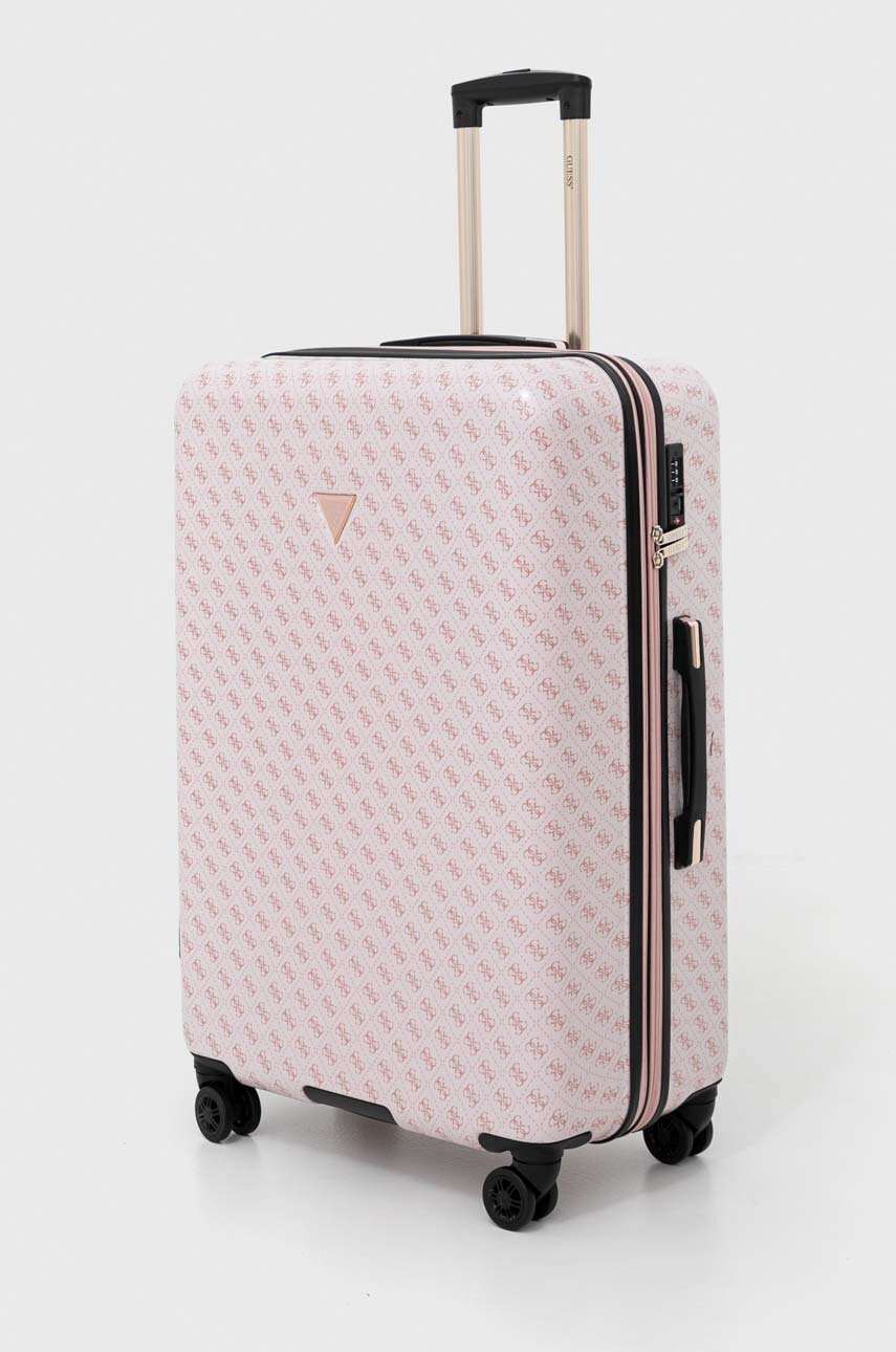 Guess valiza culoarea roz | ANSWEAR.ro