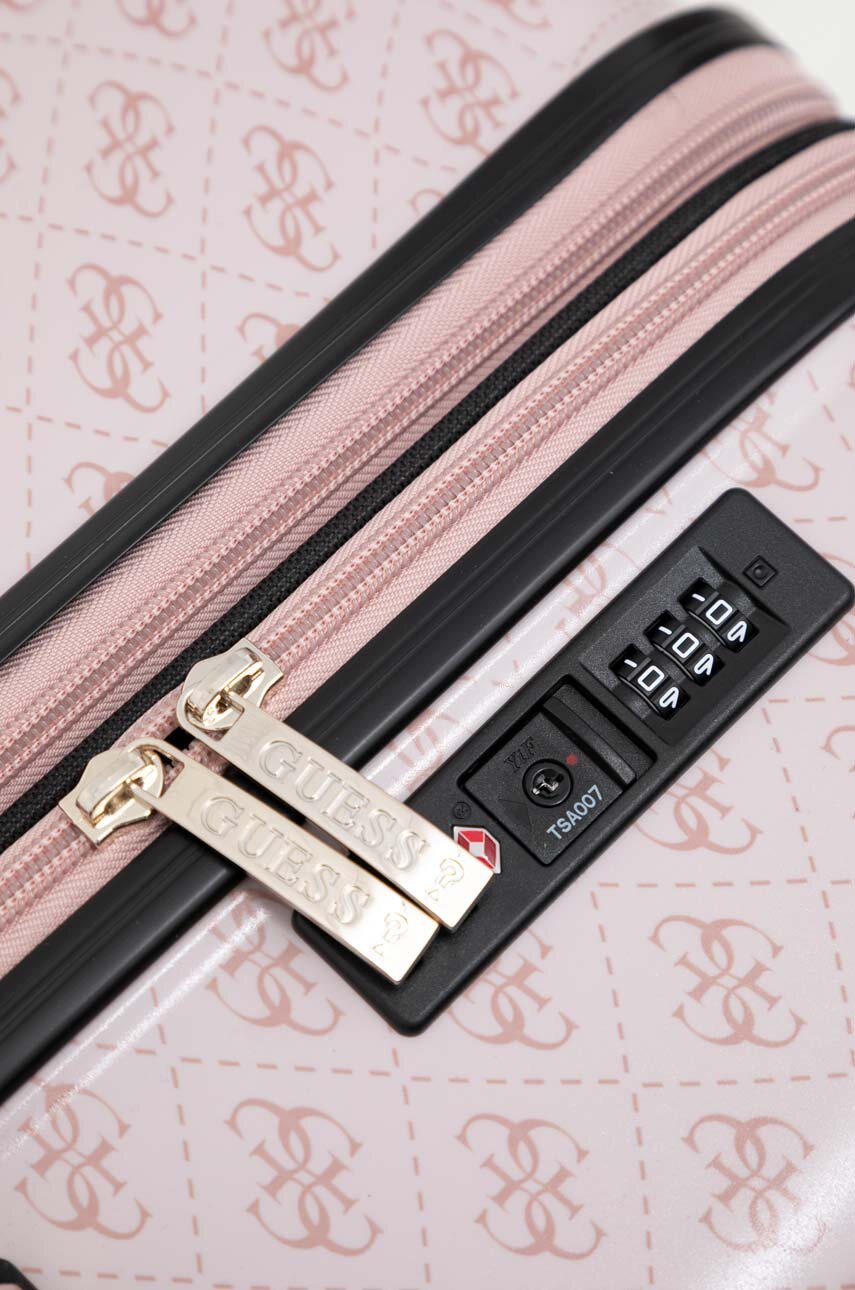 Guess valiza culoarea roz | ANSWEAR.ro