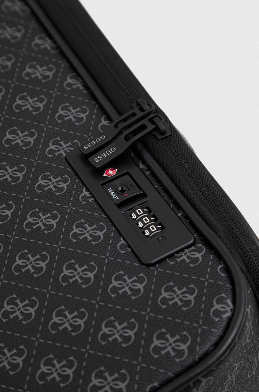Guess valiza culoarea negru | ANSWEAR.ro