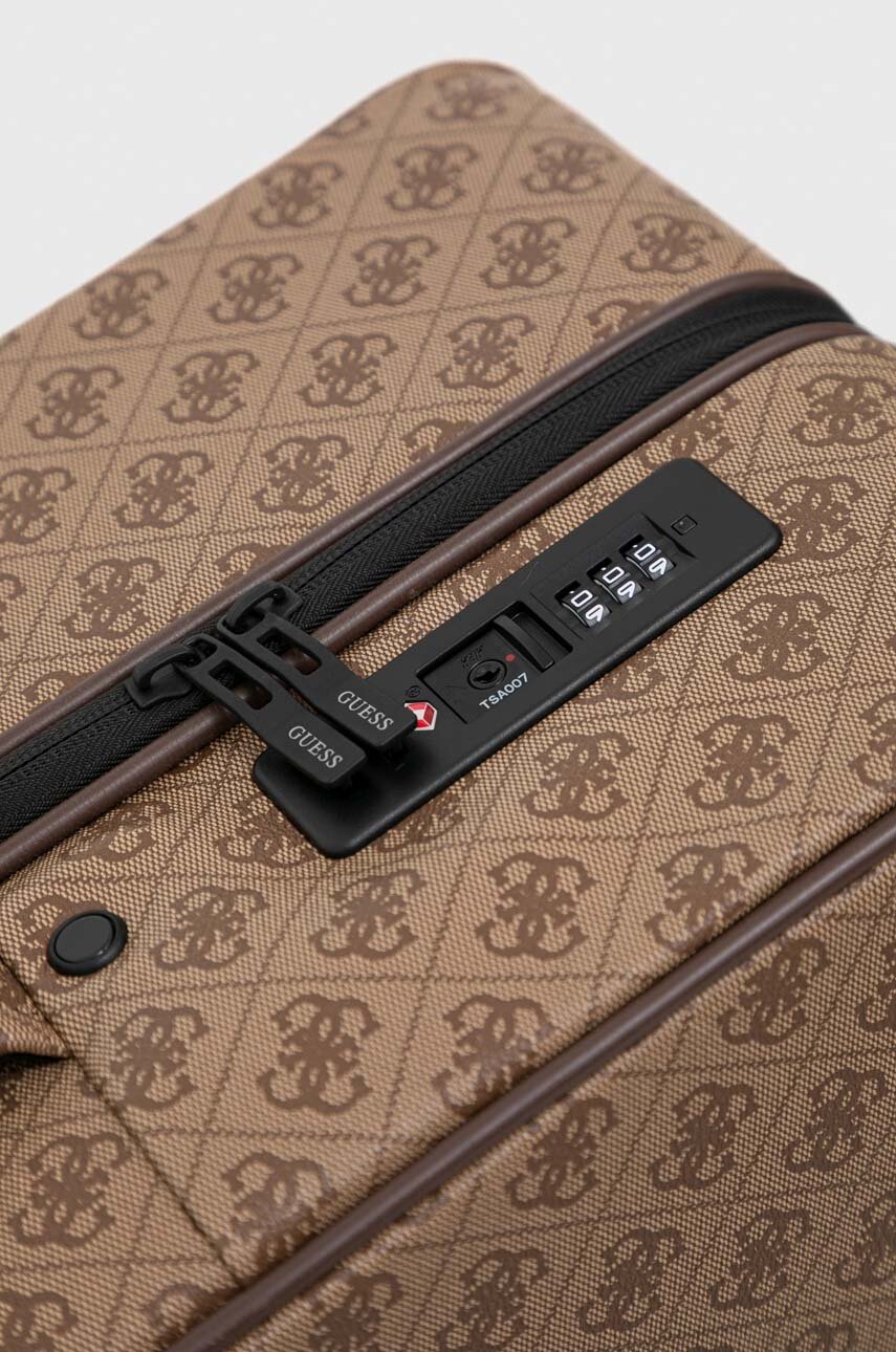 Kofer Guess boja: bež | ANSWEAR.hr