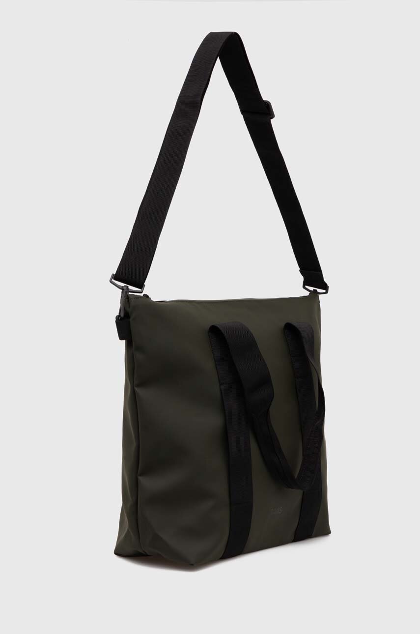 Torba Rains 14160 Tote Bags boja: zelena | ANSWEAR.hr