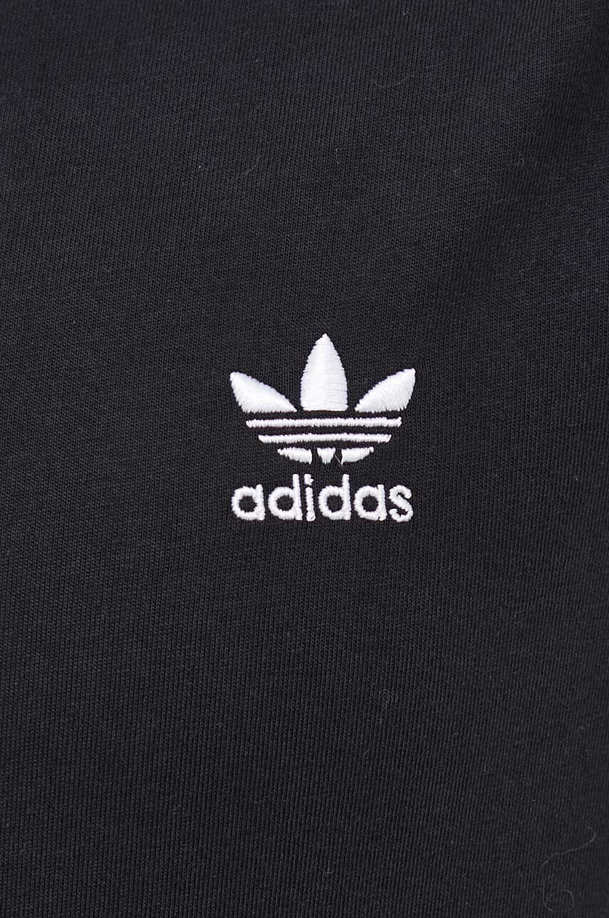 adidas Originals t-shirt bawełniany kolor czarny | Answear.com