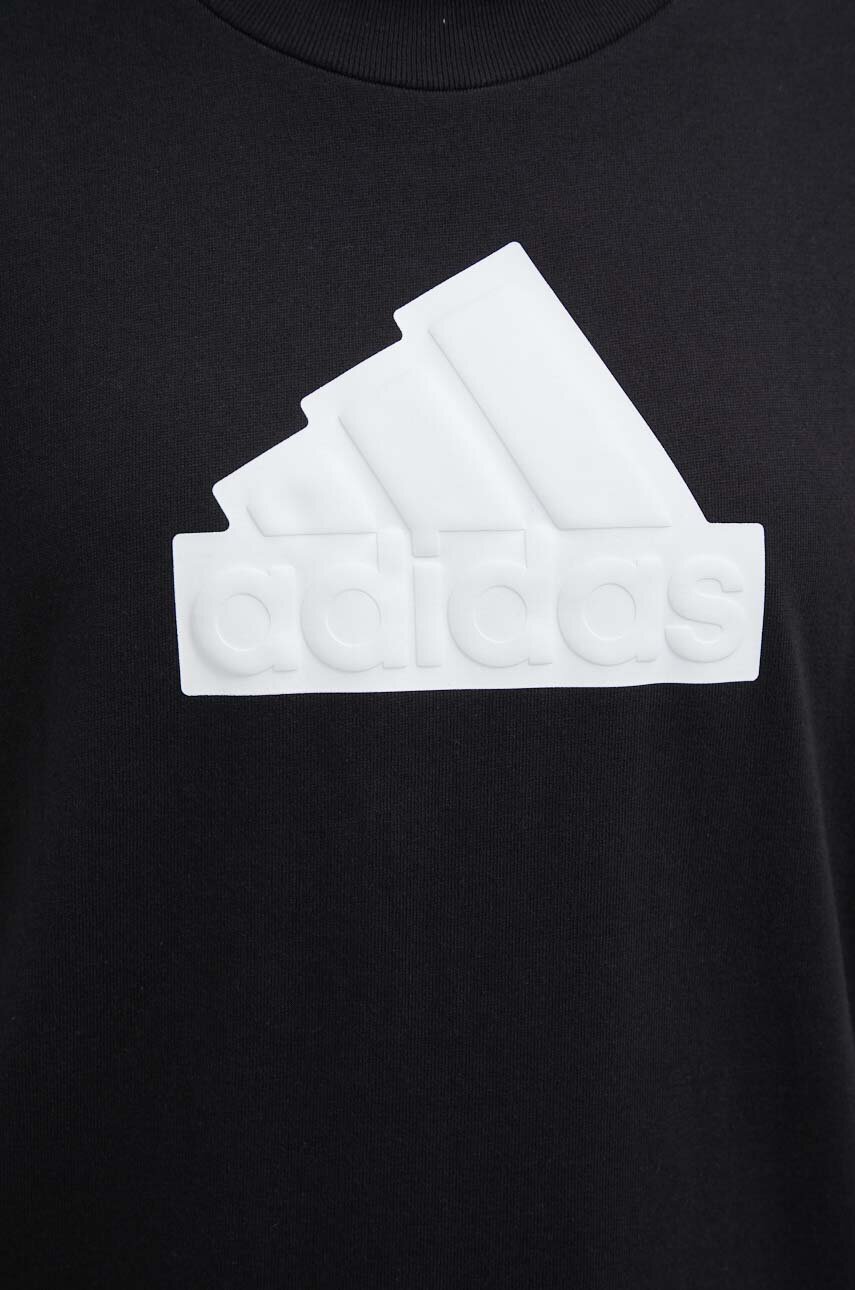 adidas t-shirt bawełniany Future Icons kolor czarny H63008 | Answear.com