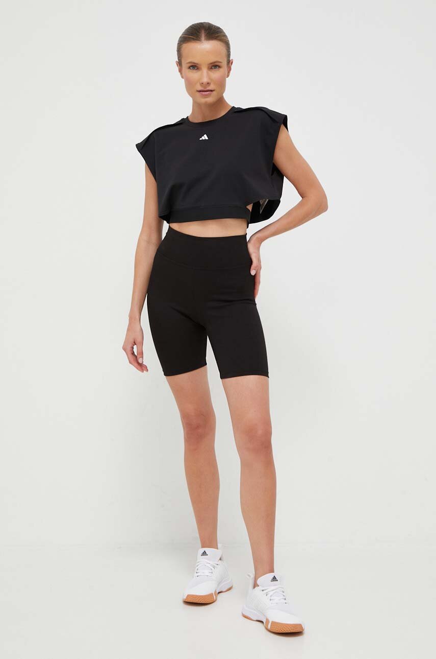 Tréningové tričko adidas Performance Power čierna farba, IA1034 ...