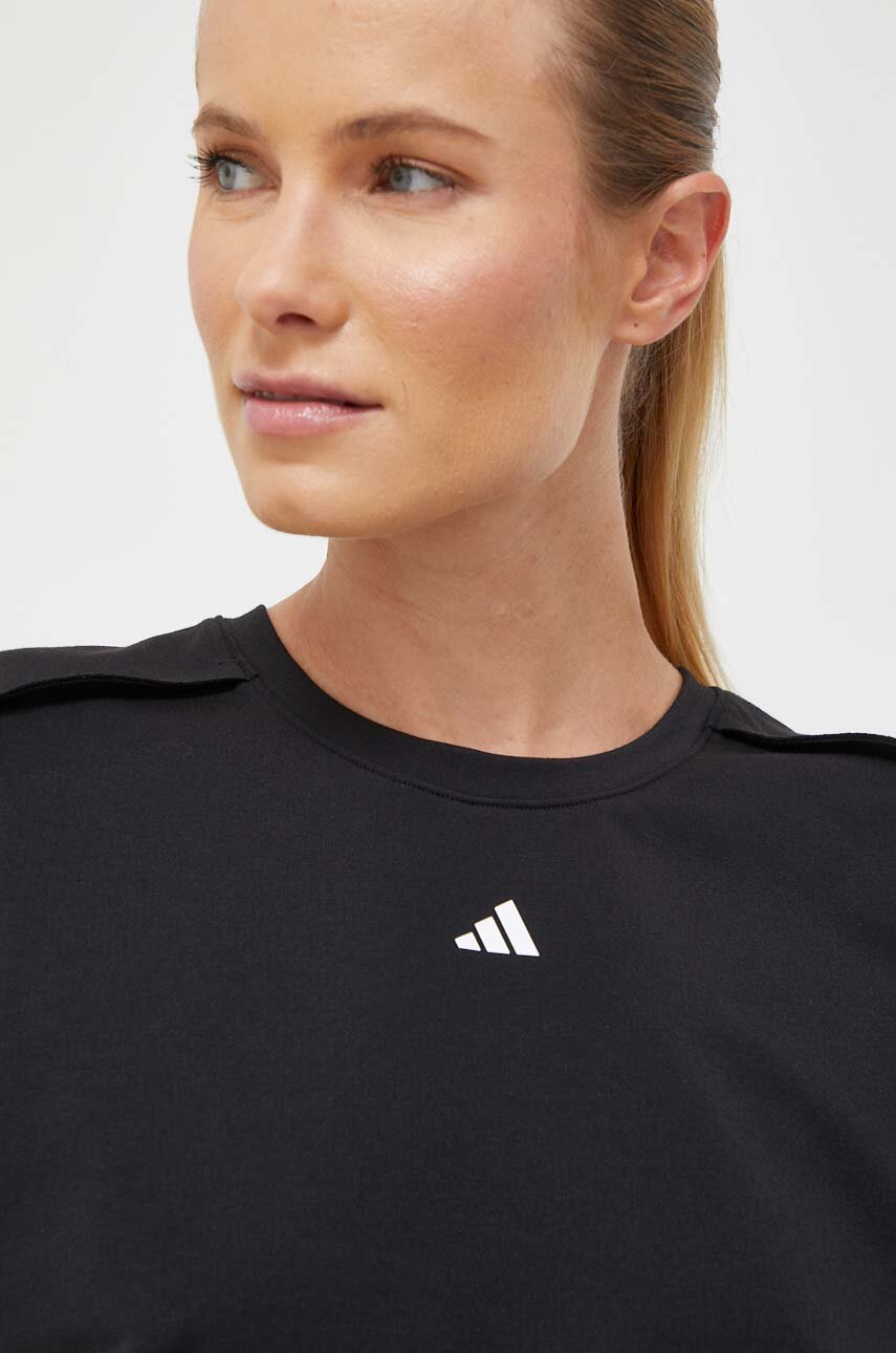 adidas Performance t-shirt treningowy Power kolor czarny IA1034 ...