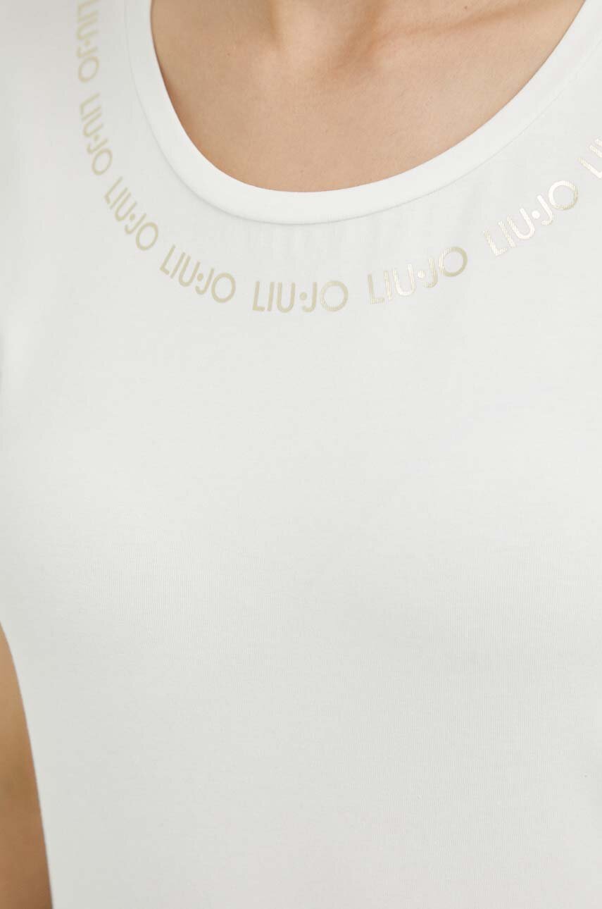 Футболка Liu Jo жіноча колір білий | ANSWEAR.ua