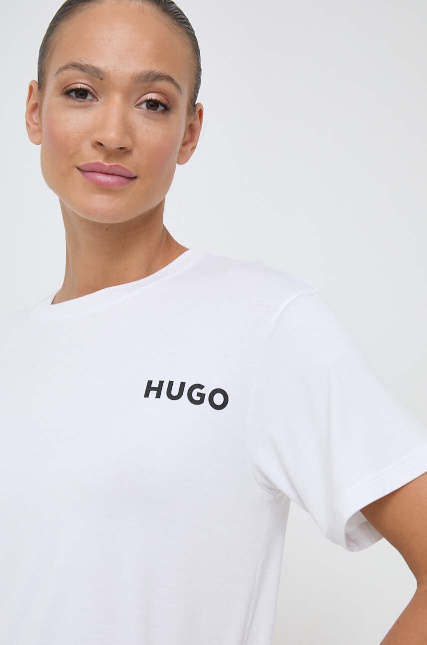 HUGO t-shirt lounge kolor biały 50490707 | Answear.com