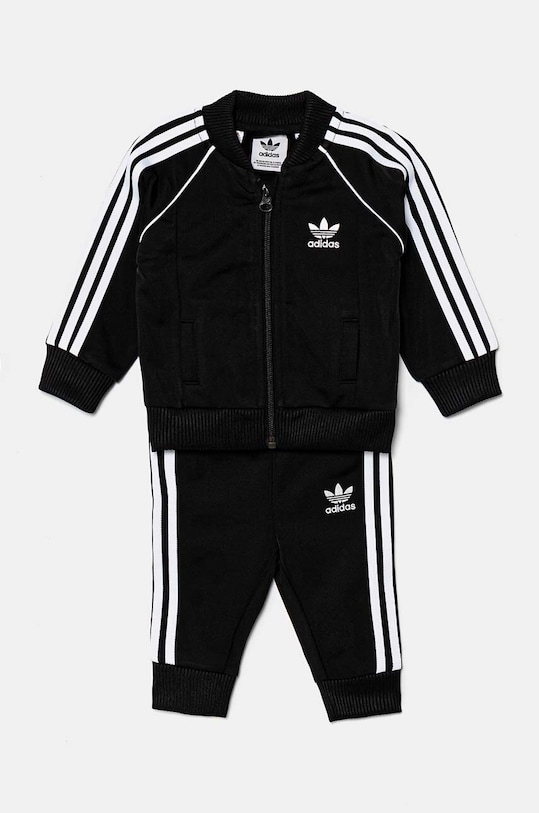 Βρεφική φόρμα adidas Originals SST TRACKSUIT χρώμα: μαύρο, IX7622 ...