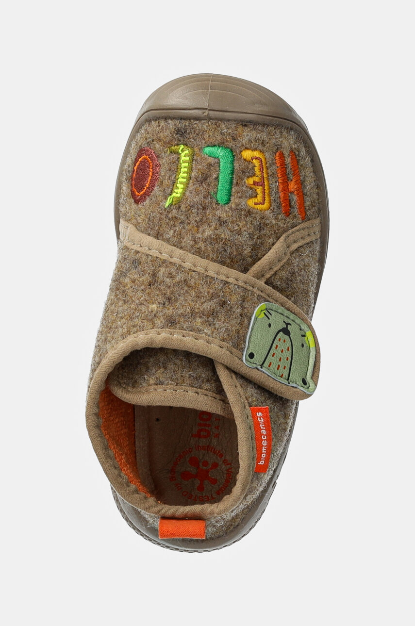 Dječje papuče Biomecanics boja: smeđa, 241154 | ANSWEAR.hr