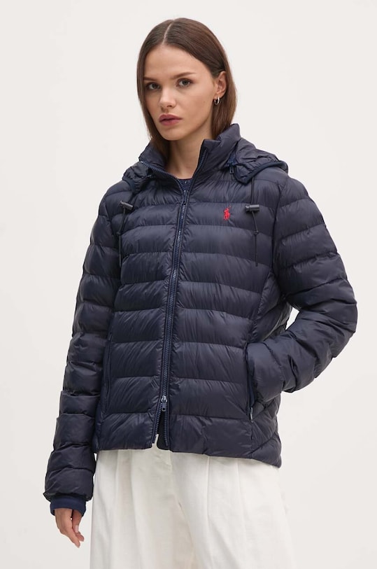 Polo Ralph Lauren jacket women's navy blue color 211958932 at PRM US