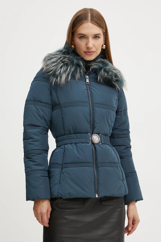 Куртка Guess MARISOL женская цвет синий зимняя W4BL43 WGK22 | ANSWEAR.ua