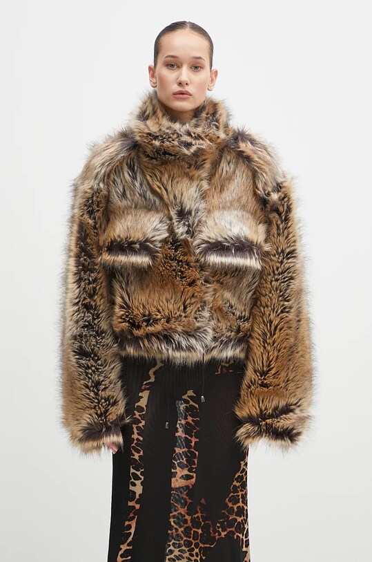 DARKPARK jacket Kayle women's brown color WJA04.FLT01.0086 at PRM US