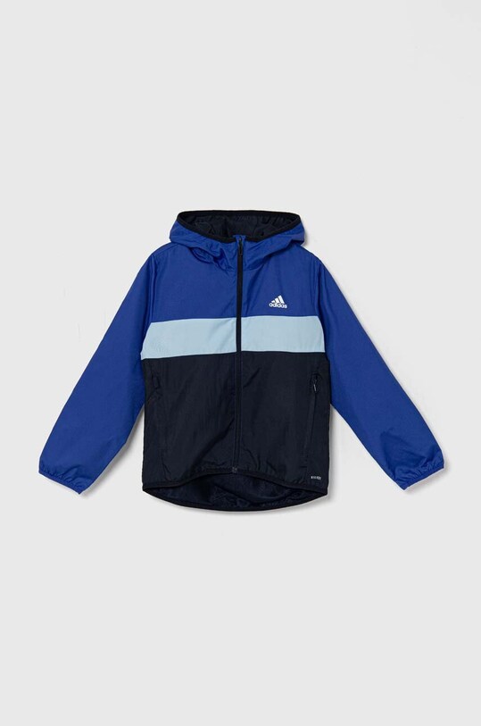 adidas kurtka dziecięca J TIBERIO WB kolor granatowy IV9514 | Answear.com