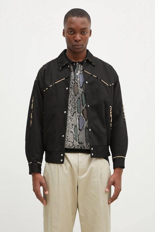 Wacko Maria cotton jacket Western Jacket black color 24FW-WMO-BL20 at ...