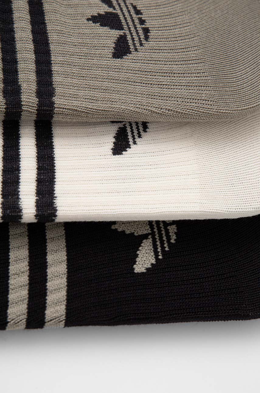 adidas Originals skarpetki CREW SOCK 3P 3-pack kolor czarny IZ3471 ...