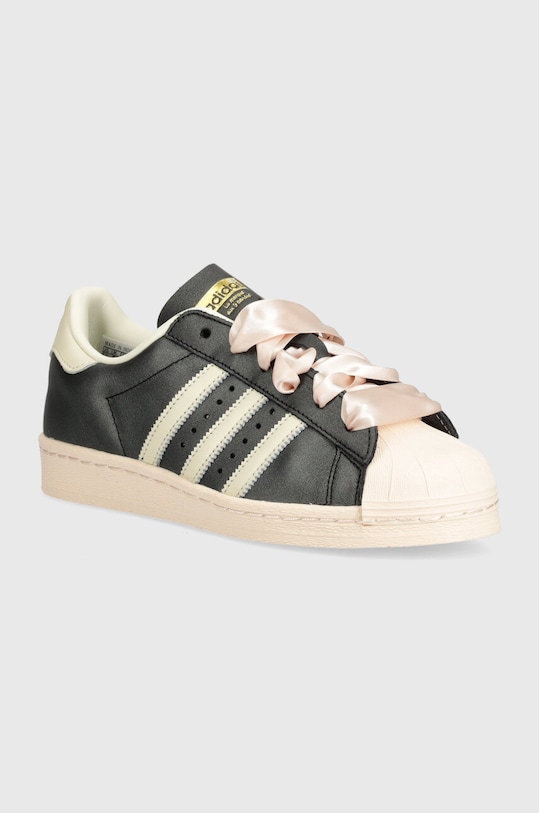adidas Originals leather sneakers Superstar 82 black color ID1423 at PRM US