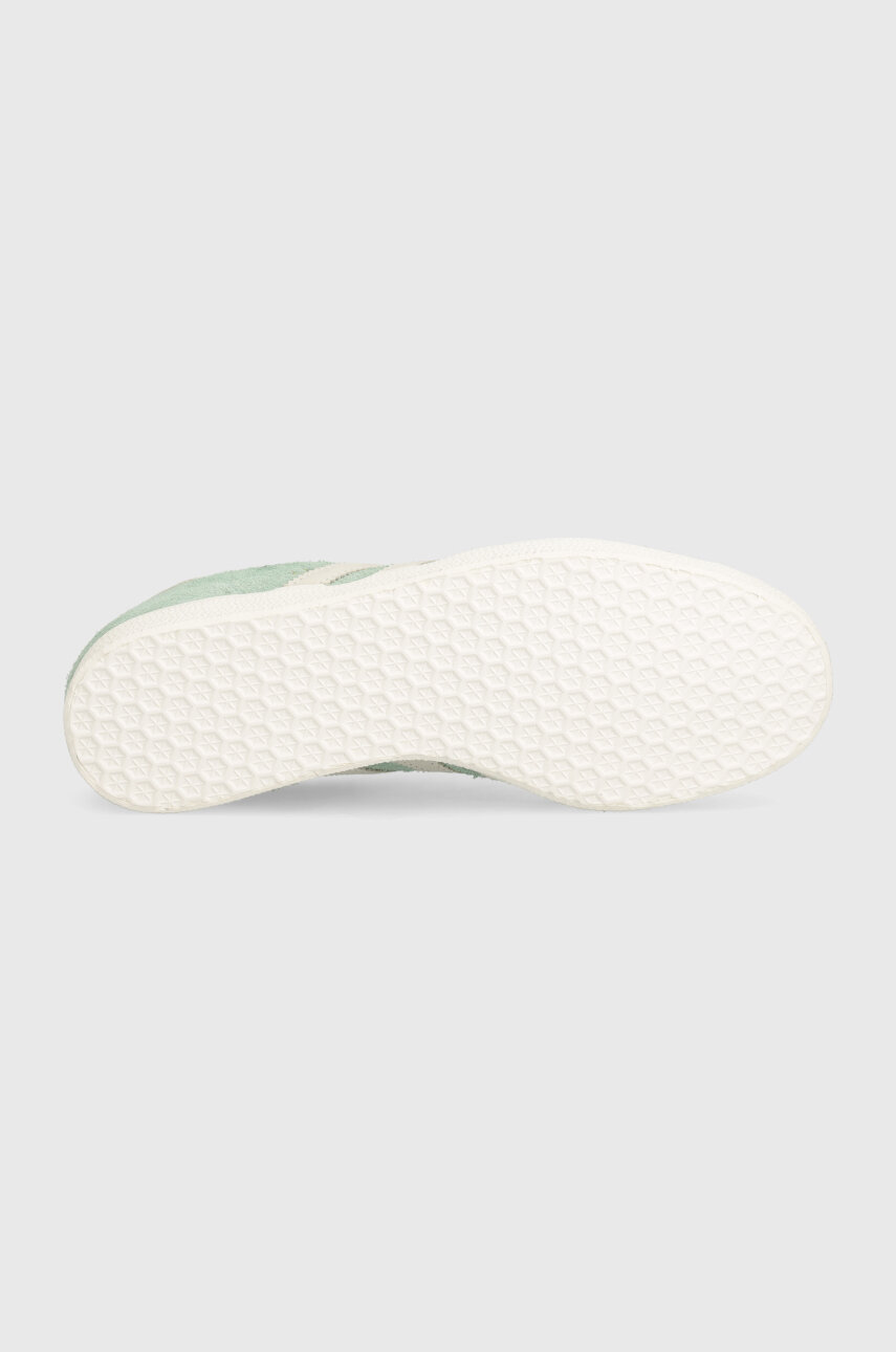 adidas Originals sneakersy skórzane Gazelle kolor zielony IG4393 ...