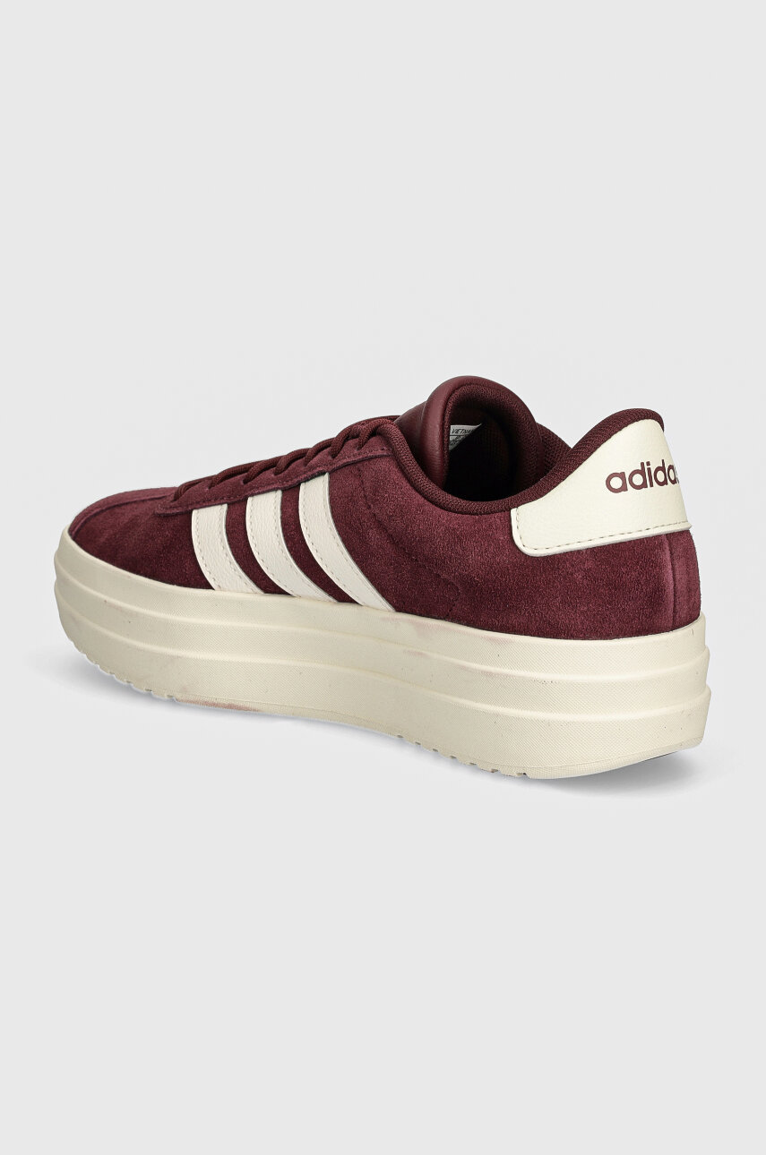 adidas sneakersy VL Court Bold kolor bordowy IH0366 | Answear.com