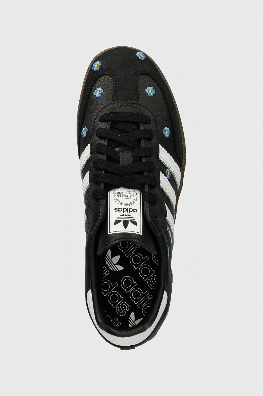 adidas Originals leather sneakers Samba OG W black color IF4397 at PRM US