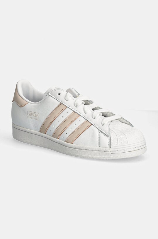 adidas Originals leather sneakers Superstar W white color IG4540 at PRM US