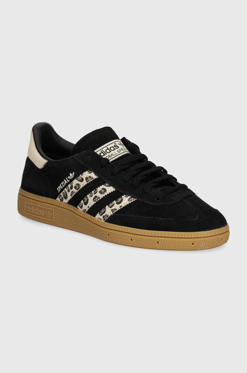 adidas Originals suede sneakers Handball Spezial W black color JH9092 ...