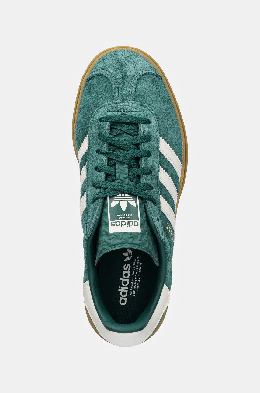 Кроссовки adidas Originals Gazelle Bold W цвет зелёный JI0325 на PRM