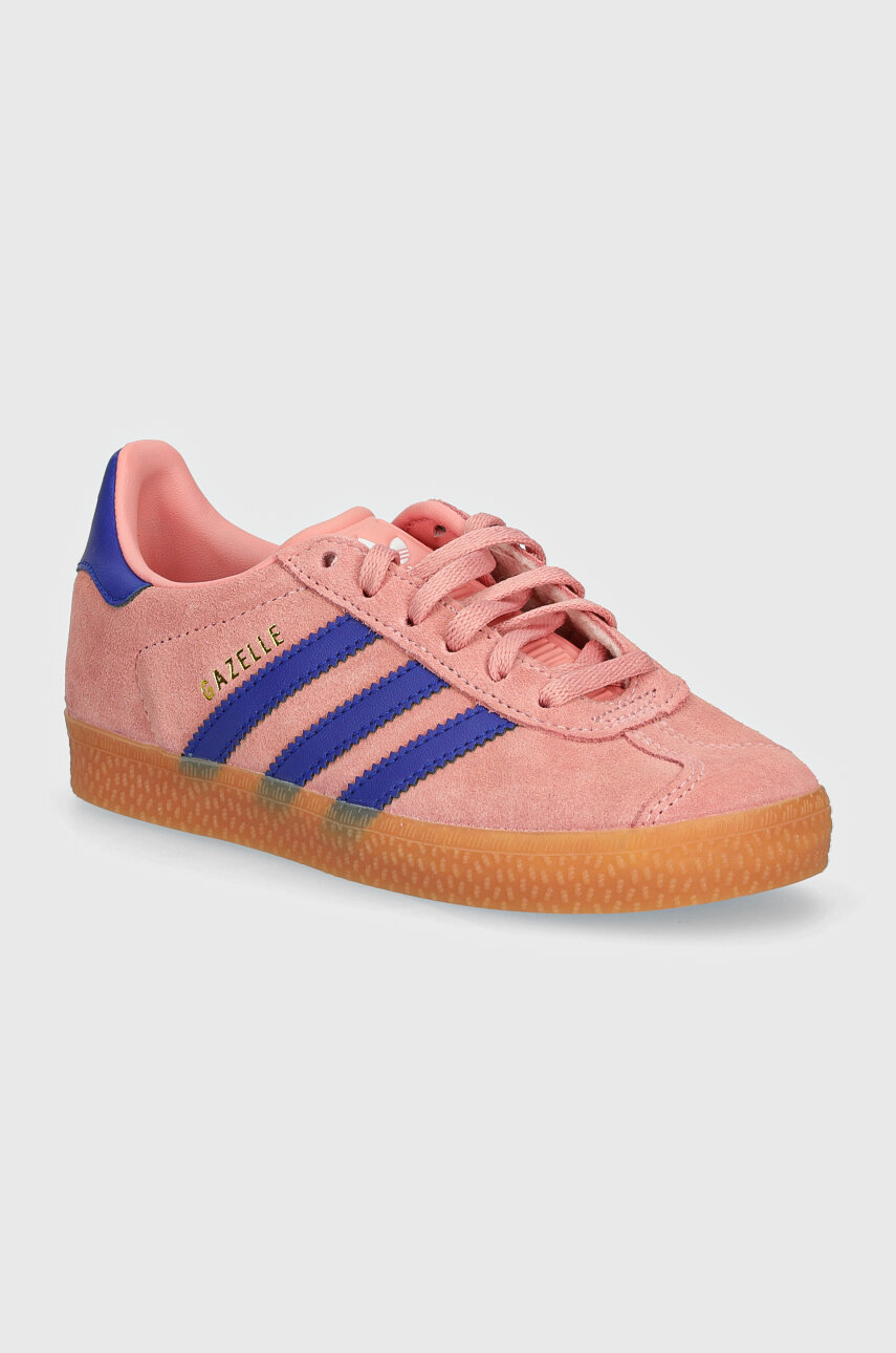 Παιδικά αθλητικά παπούτσια adidas Originals GAZELLE C χρώμα: ροζ ...